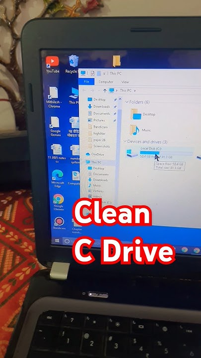 C Drive Clean कैस करे | Clean C Drive windows 10#clean #storage - YouTube