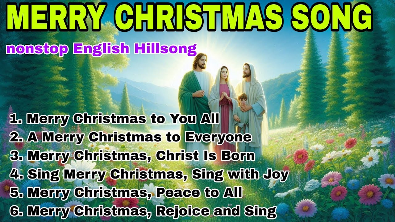 MERRY CHRISTMAS TO YOU ALL|NEW ENGLISH NONSTOP CHRISTMAS SONGS ...