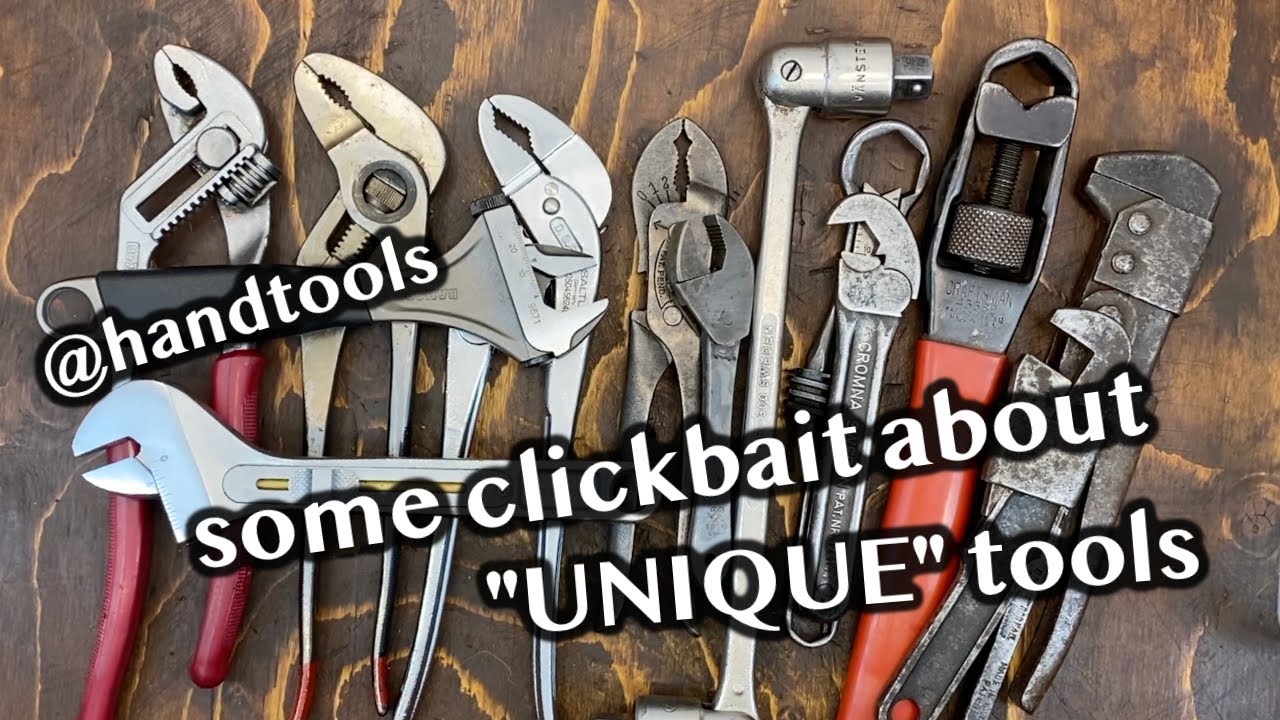 Some odd tool designs - YouTube