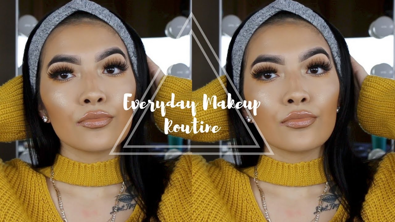 Everyday Makeup Routine | Alyssa Cerda - YouTube
