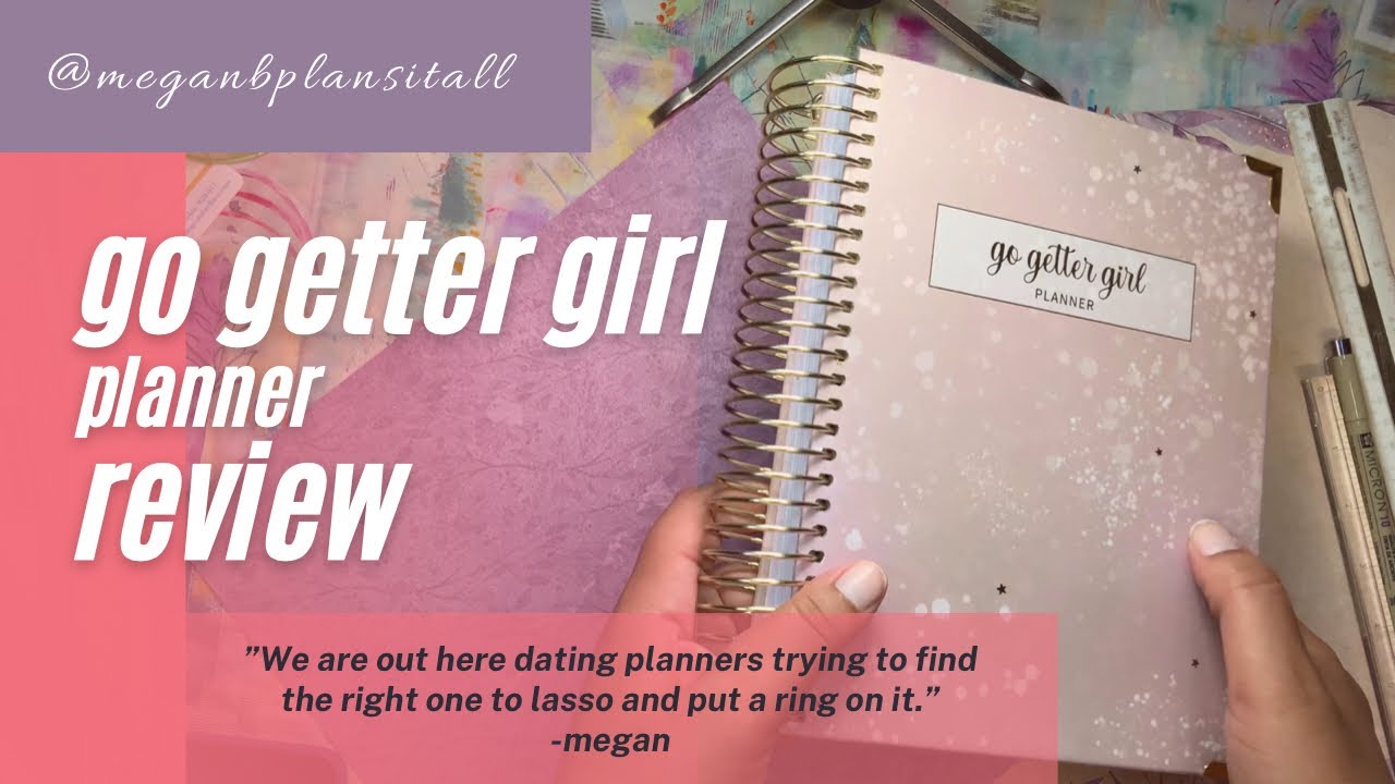 Go Getter Girl Planner Review | Undated 2021 - YouTube