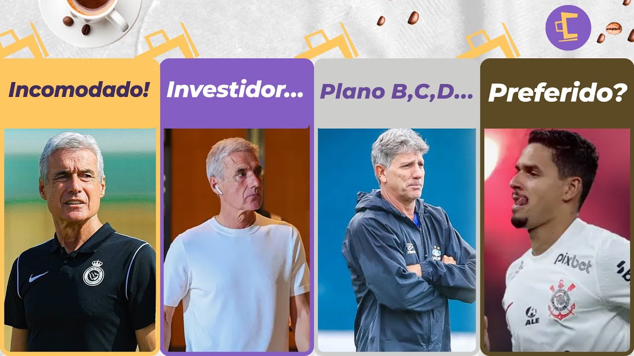 Investidor no caso Luís Castro l Castro incomodado l Renato Gaúcho ...