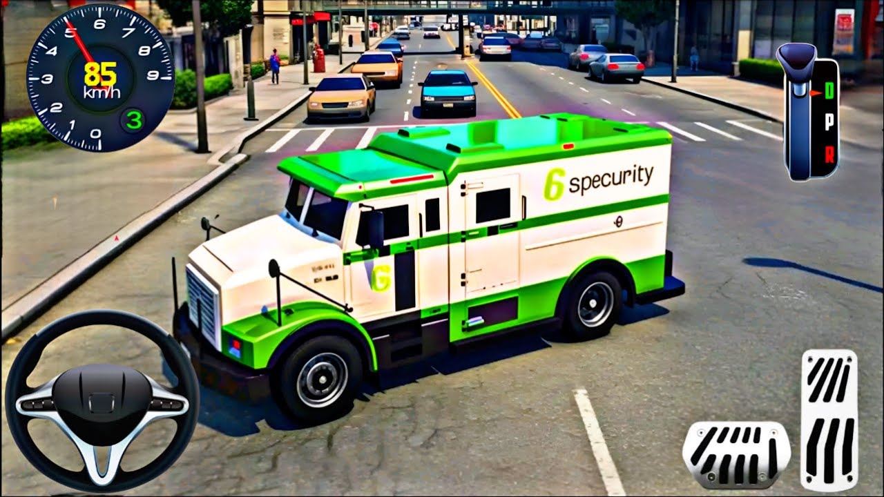 Cash Transport Van Simulator | Secure Money Delivery Van Driving 3D ...
