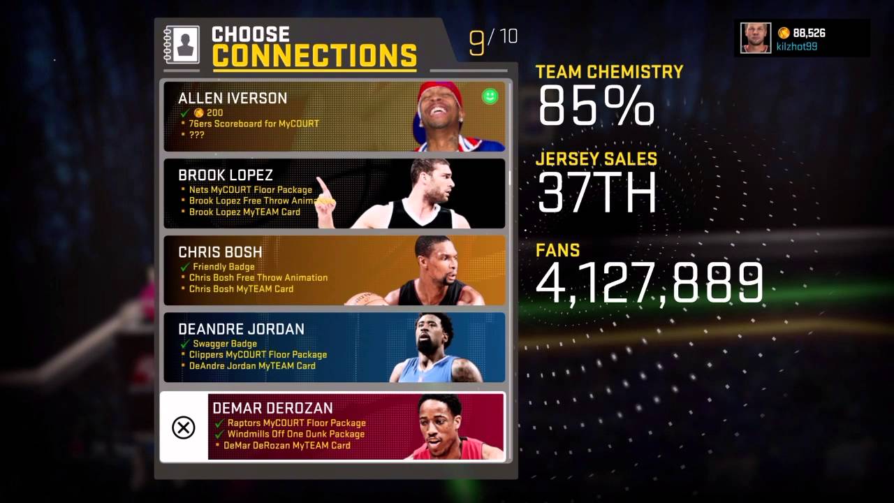 NBA 2K 16 My Career - Kobe Bryant, Magic Johnson and Dr. J Connection ...
