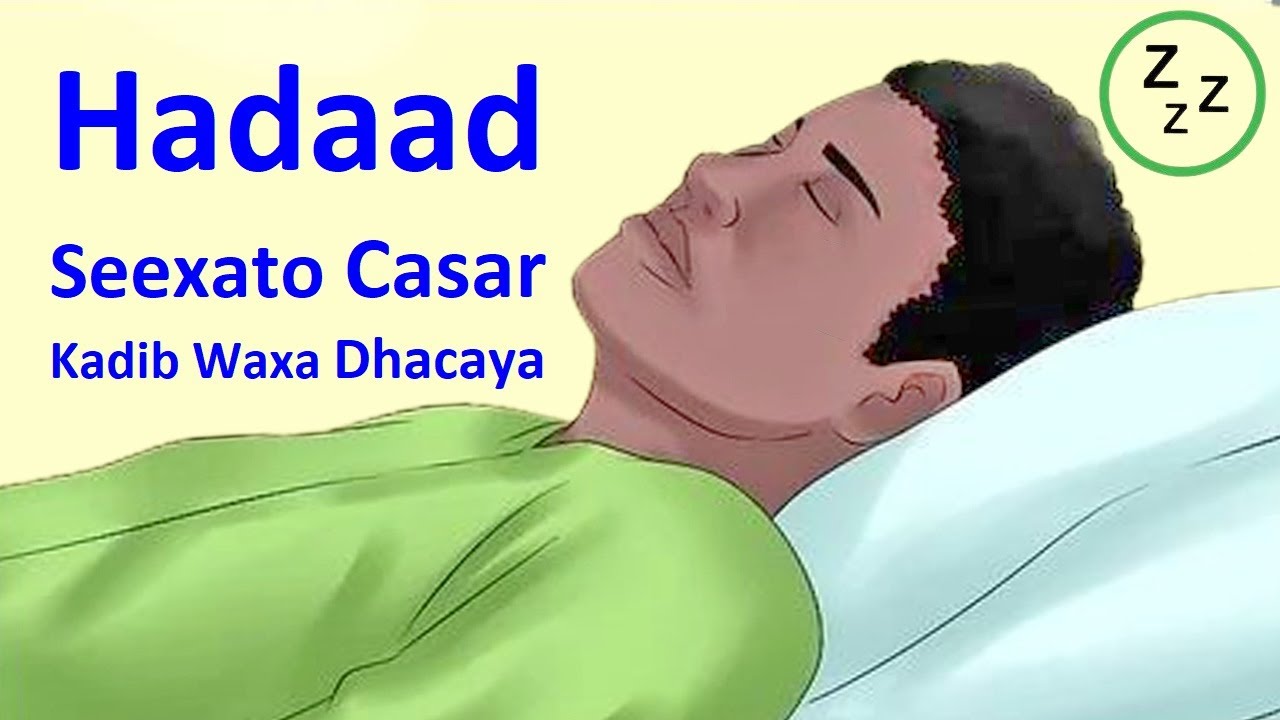 Taxaddar Ma Rumaysan Doontid Waxa Dhaca Markaad Seexato Salaada Casar ...