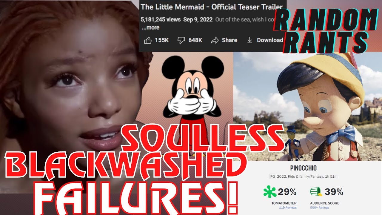 Random Rants: Disney's Cash-Grab Remakes Get DESTROYED By Critics And ...