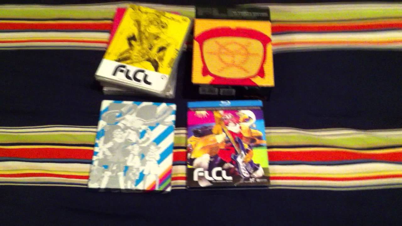 FLCL DVD/Bluray Comparison - YouTube