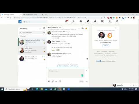 How To Star Important Messages on LinkedIn