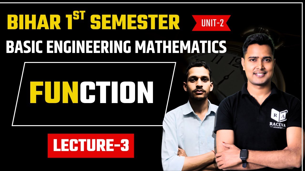 Basic Engineering Mathematics : Unit-2, #3 | Function of differential ...