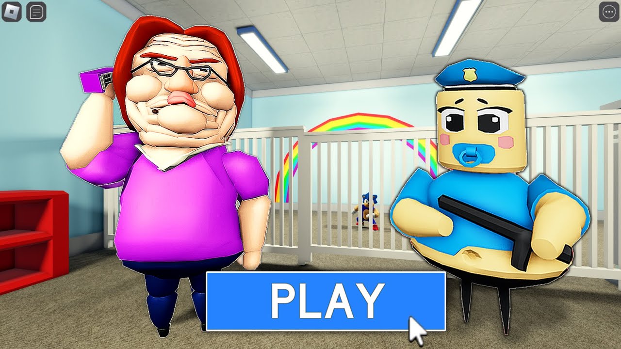 🍦 NURSERY BABY BARRY 🥧 NEW SCARY OBBY FULL GAMEPLAY (ROBLOX) - YouTube