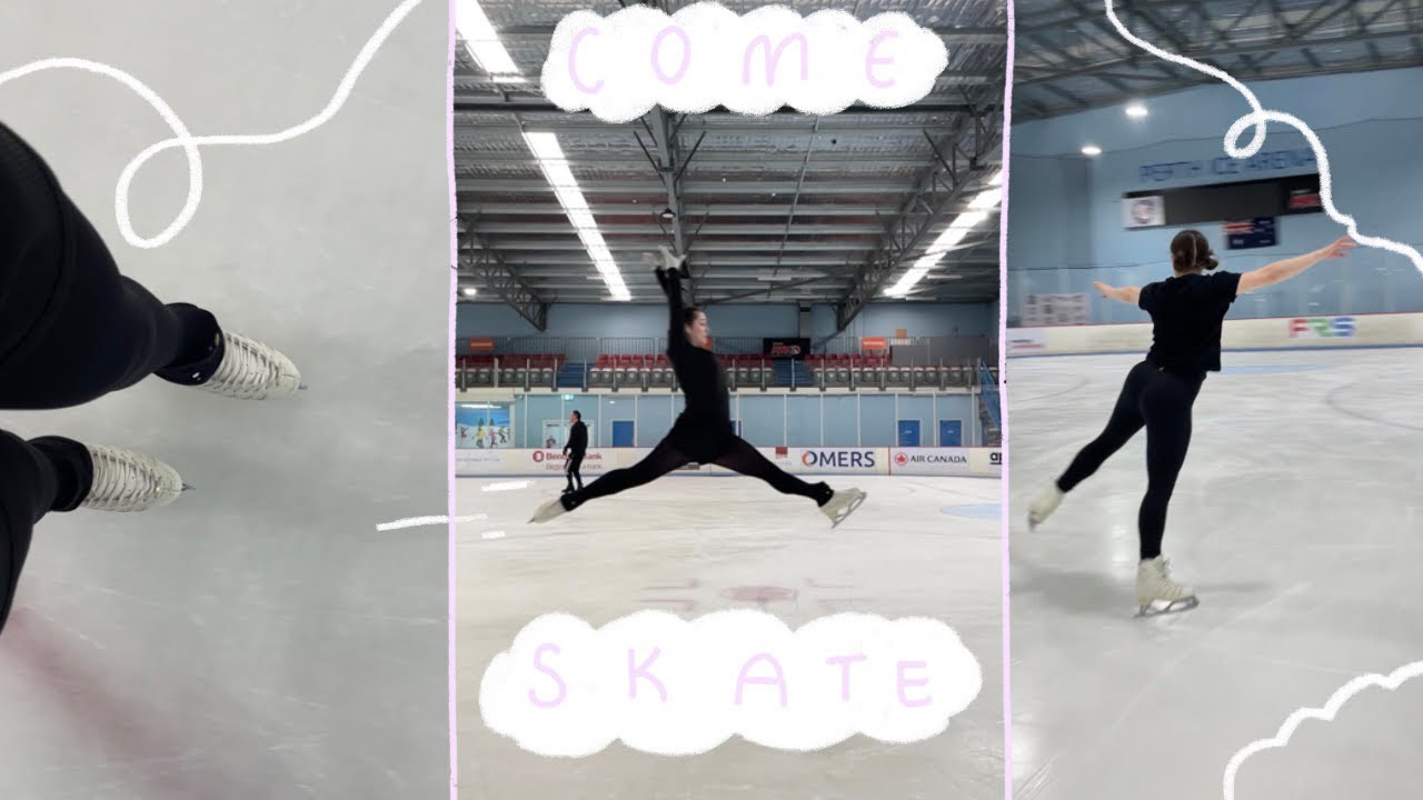 Come Figure Skate with me! Pt. 2 | Mads Skates - YouTube