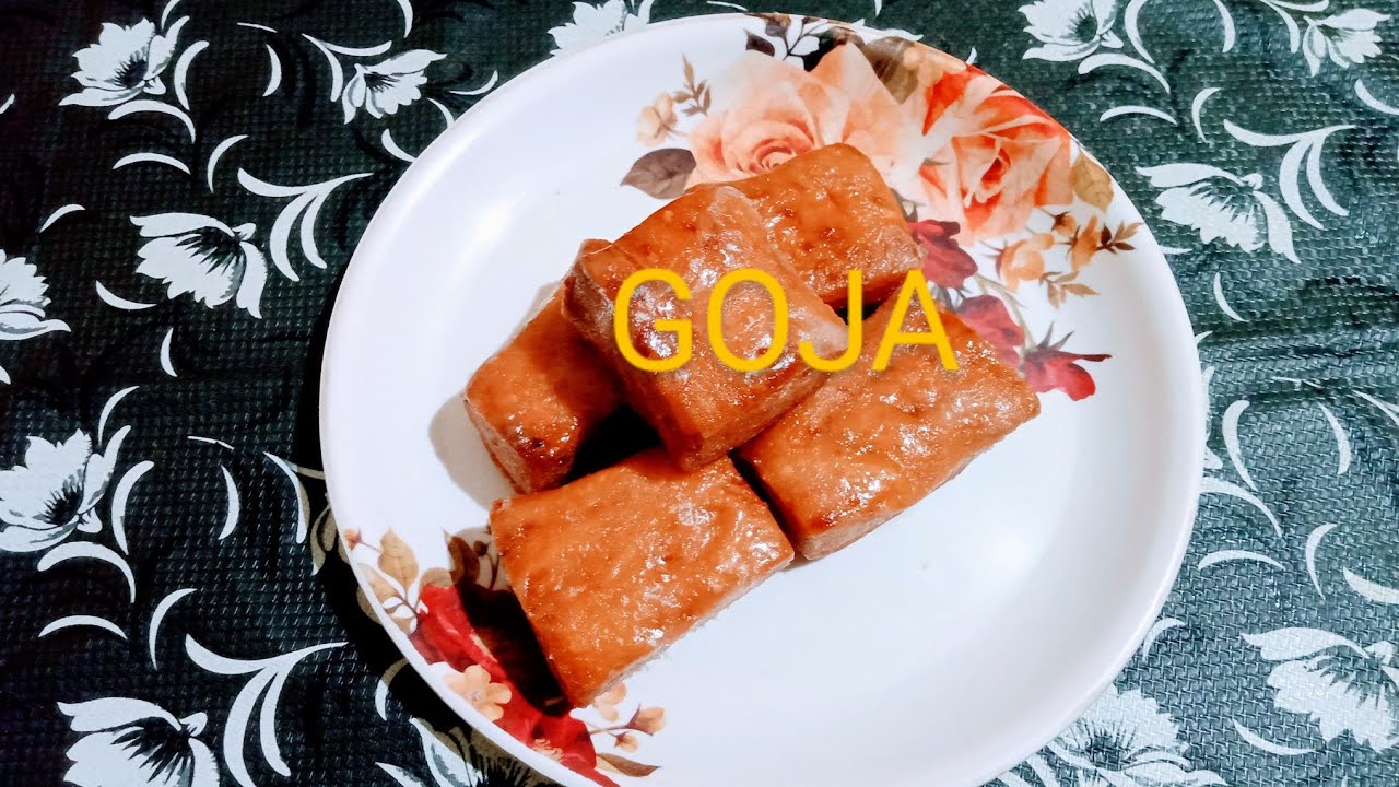 Homemade Goja recipe . গজা ।। - YouTube