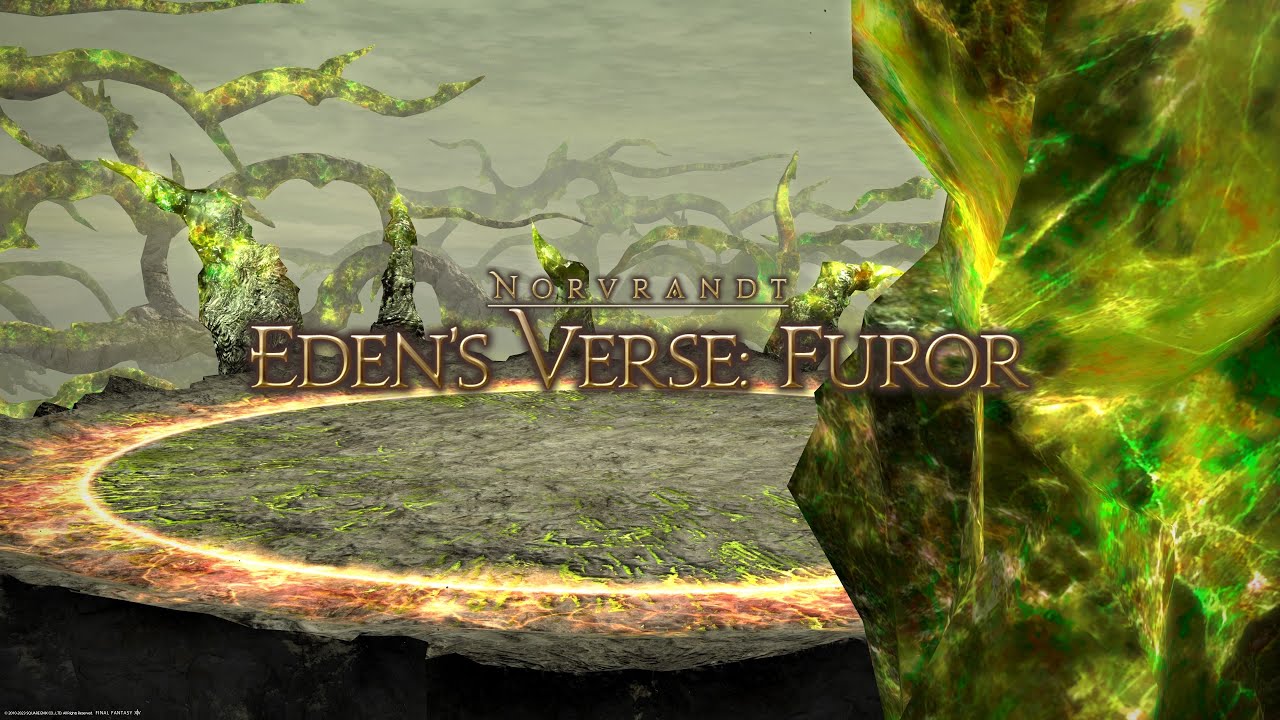 Final Fantasy 14 (XIV) - ShB Raid: (E6) Eden's Verse: Furor (BRD PoV ...