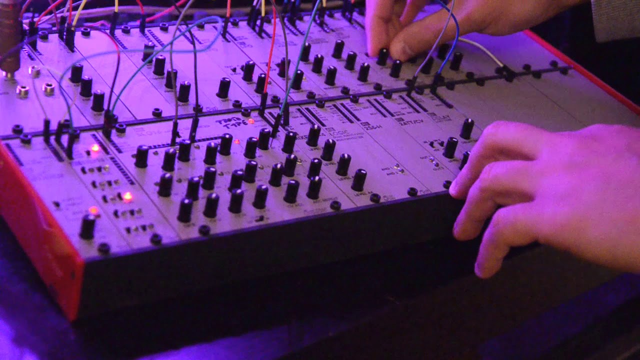 AE Modular Tangible Waves- SEQ16 analog sequencer - YouTube