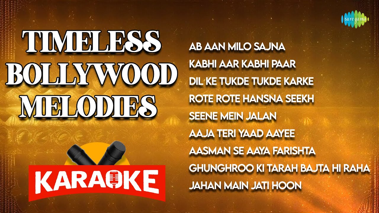 Timeless Bollywood Melodies-Karaoke Songs With Lyrics | Jahan Main Jati ...