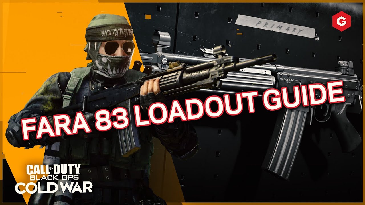 BLACK OPS COLD WAR FARA 83 LOADOUT (BEST ATTACHMENTS AND SETUP FOR YOUR ...