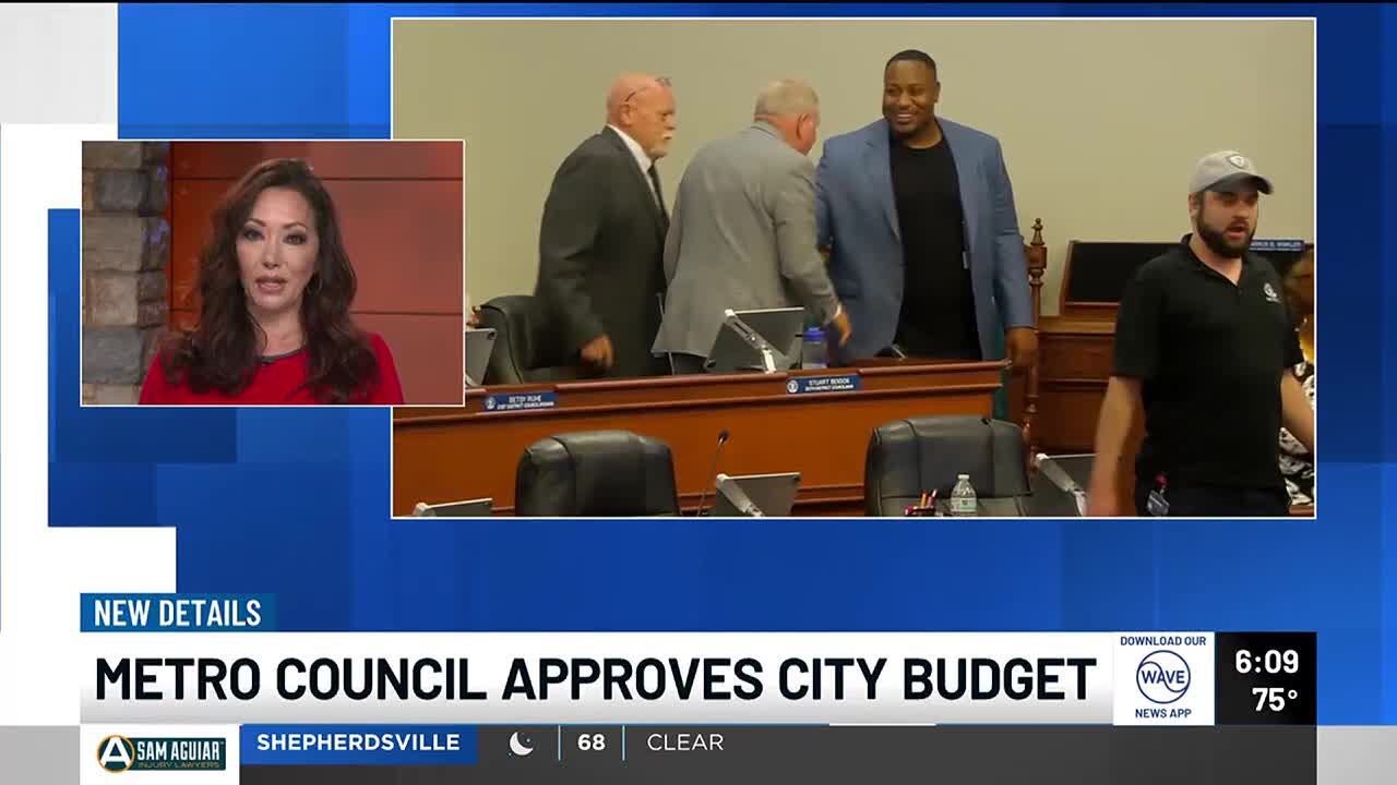 Louisville Metro Council approves $1.1 billion fiscal year 2024-2025 ...