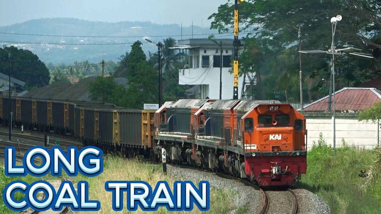 Long Coal Sumatra Train With Black Gold - YouTube