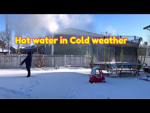 HOT WATER IN COLD WEATHER | Cold Weather Plumbing Tips ALBERTA CANADA ...