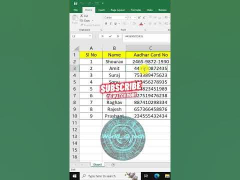 Excel Interview question with tricks 3 @World_Tech143 #exceltricks #shortsfeed #trending - YouTube
