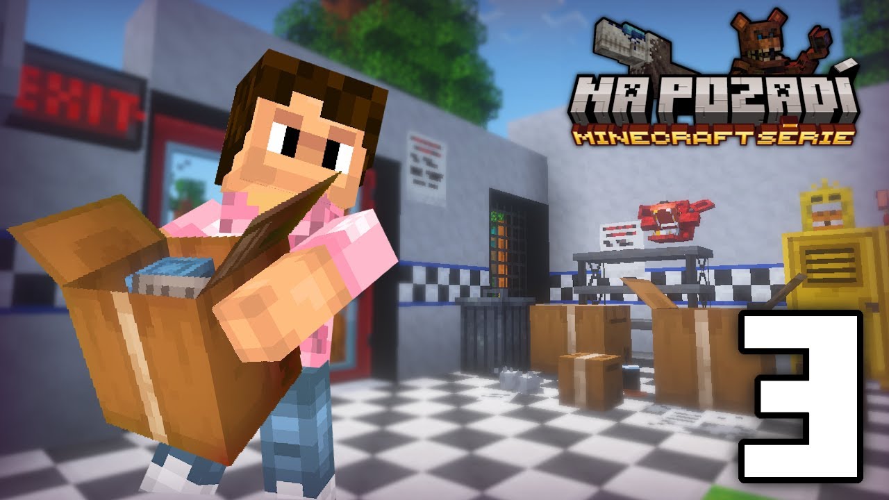 Základy naší restaurace | Minecraft Na Pozadí #3 - YouTube
