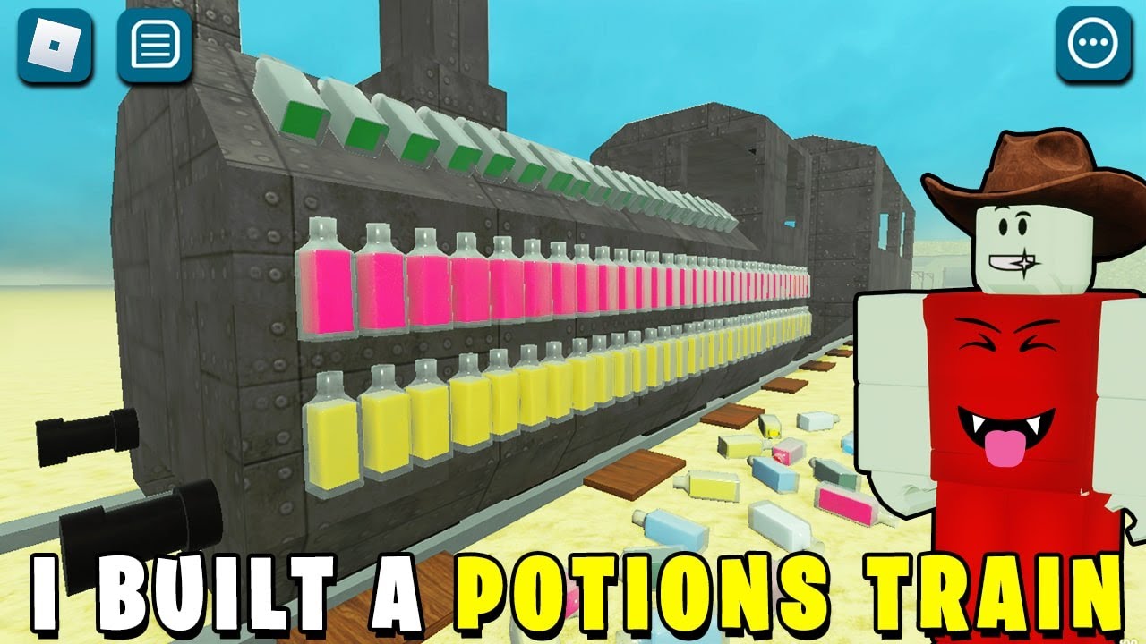 I turned the Train into a Potions Train in the Dead Rails (NEW UPDATE ...