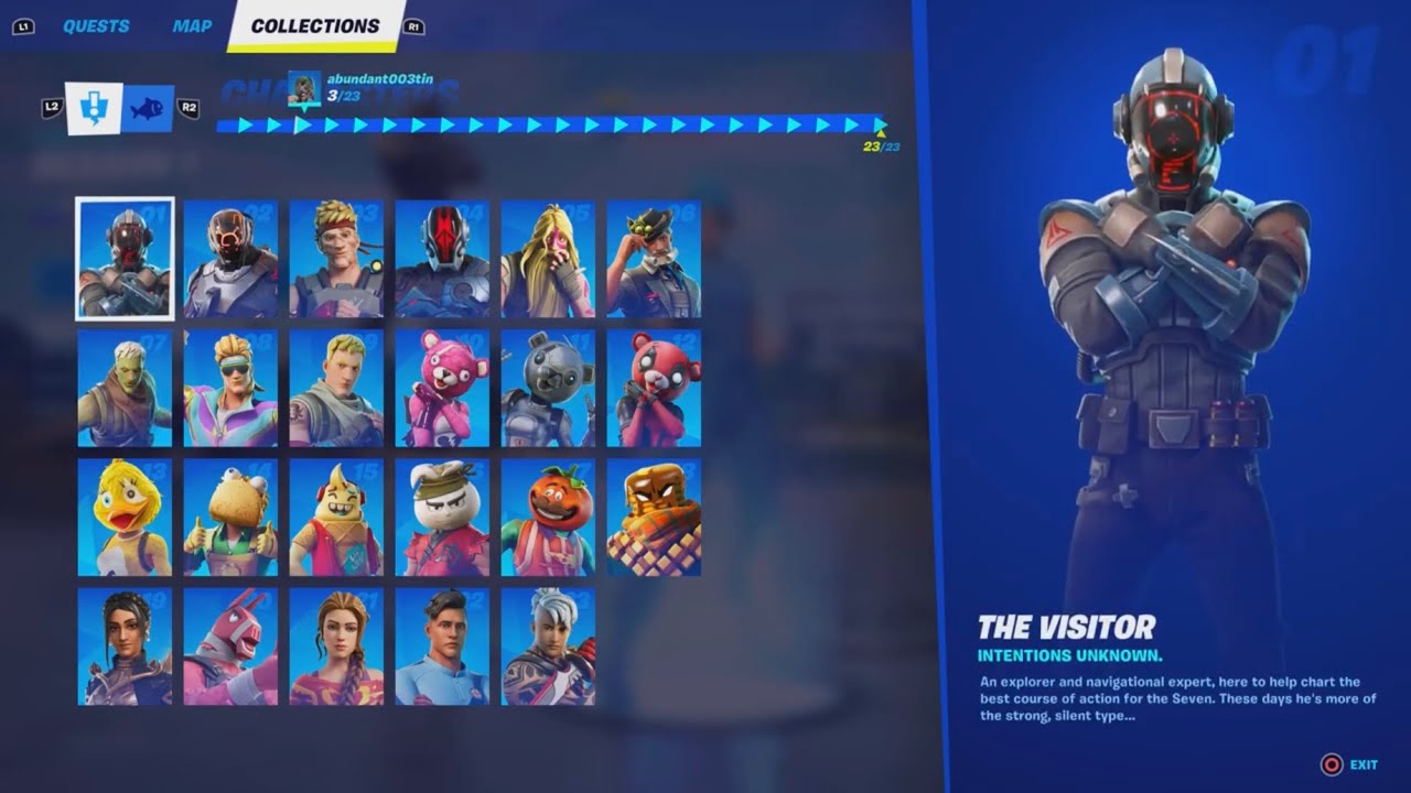 ALL 23 CHARACTERS CHAPTER 3 SEASON 1 in Fortnite - YouTube