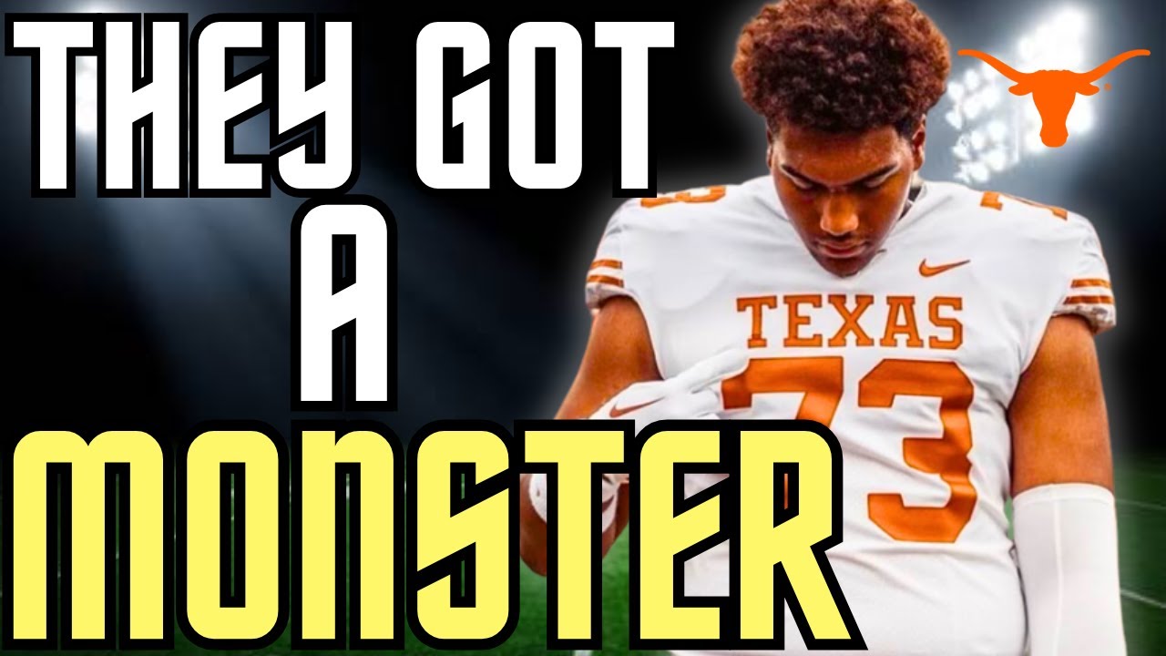 Brandon Baker BREAKOUT Ready | 5⭐️Texas Longhorns Offensive Tackles ...