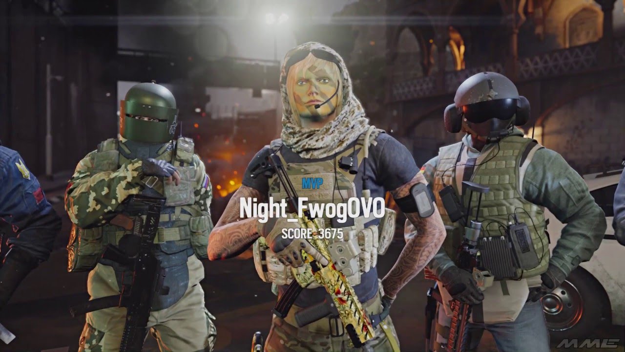 First Game on New R6: Siege Map - Border - PC Gameplay - YouTube