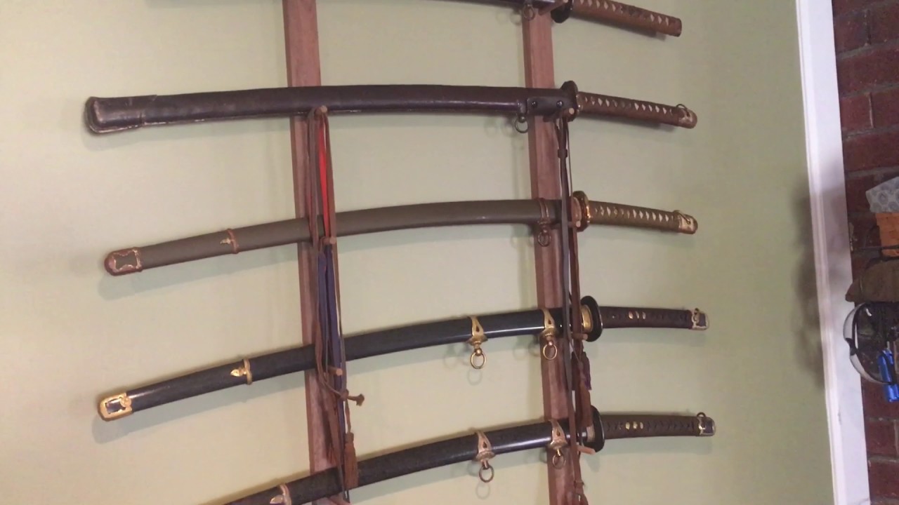 Japanese World War II Samurai Style Military Swords. - YouTube