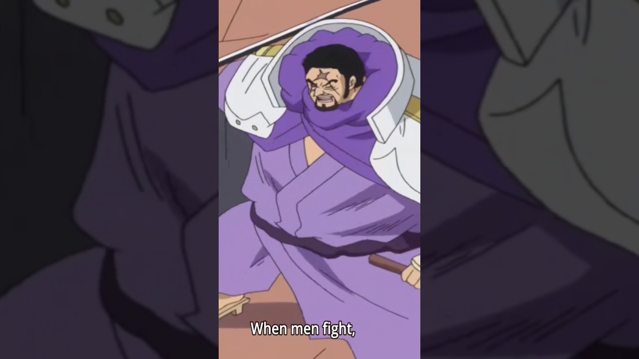Luffy vs fujitora. - YouTube