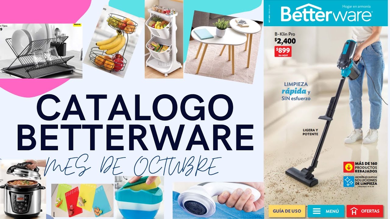 CATALOGO Betterware OCTUBRE 2023 - YouTube