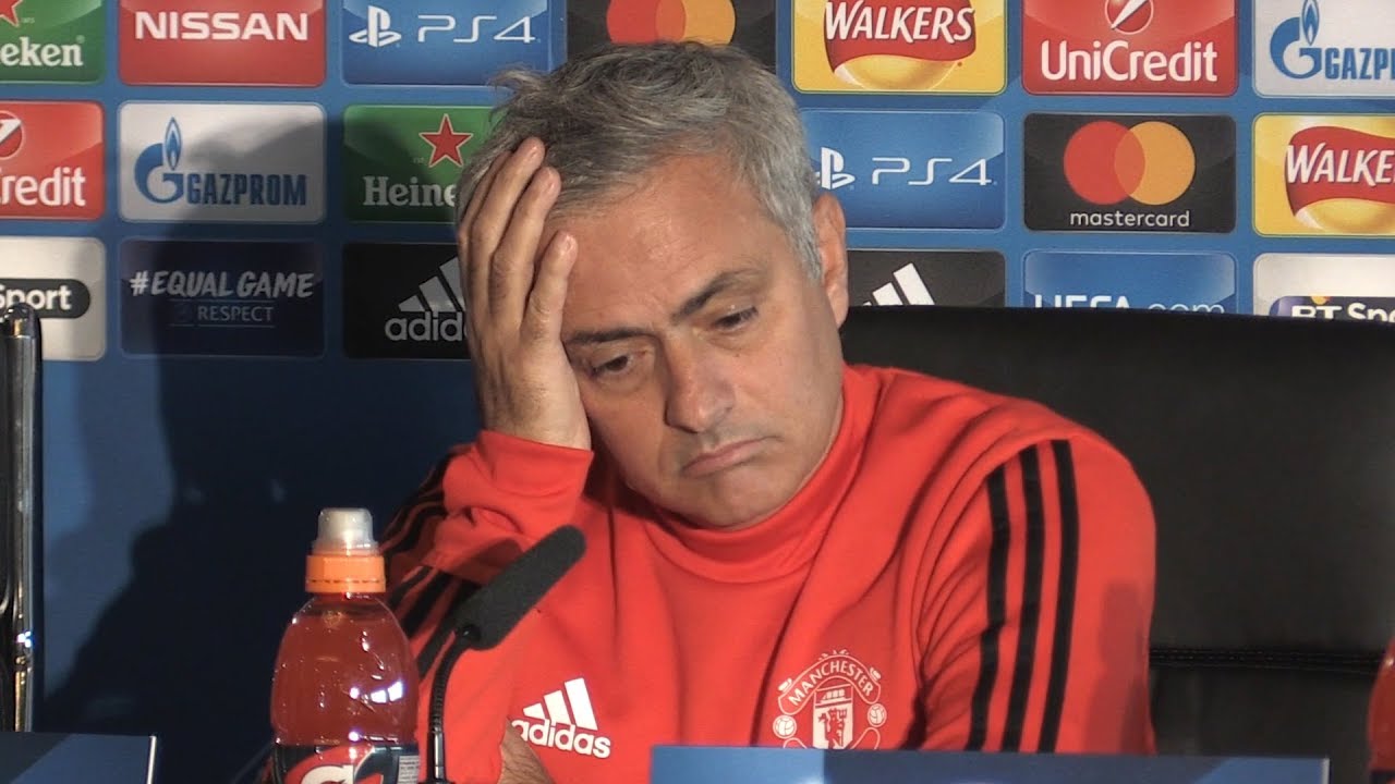 Jose Mourinho Full Pre-Match Press Conference - Manchester United v ...