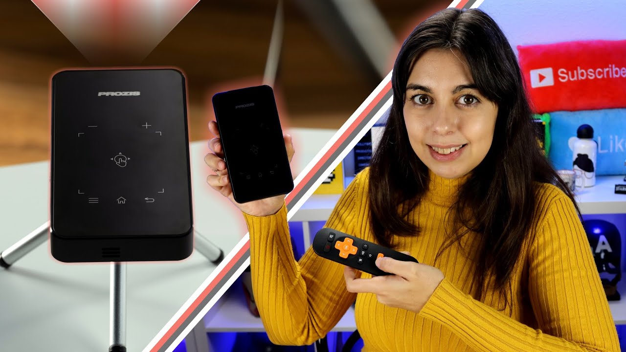 Este mini projector fez-nos uma grande surpresa! | Prozis Pix-E ...
