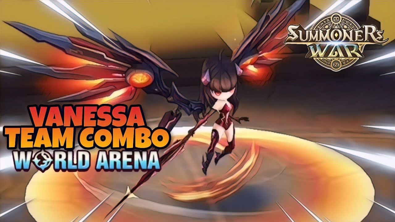 Vanessa Team Combo in World Arena Ep. 2 - Summoners War - YouTube