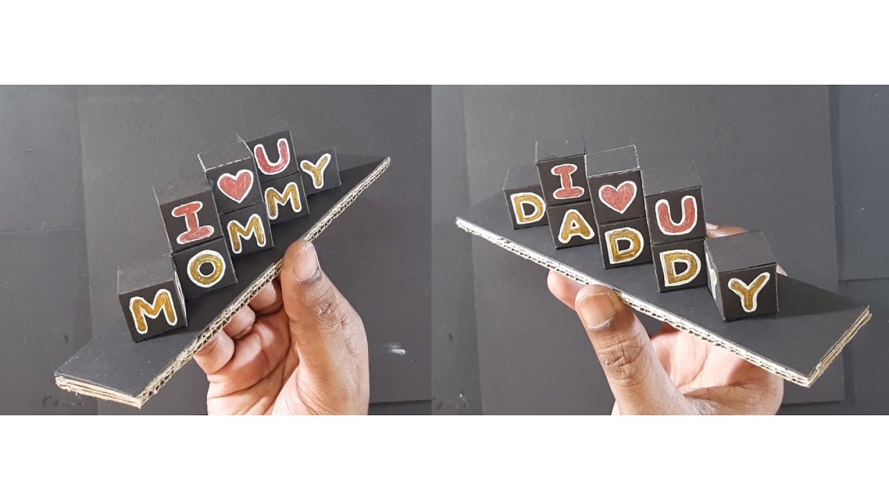 Name Flip | Double Name | Special Gift to the Special One | DIY Craft ...