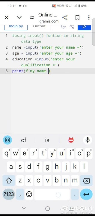 Python Simple Program 32 Python Codingtutorial Code Pythonprogramming Youtube