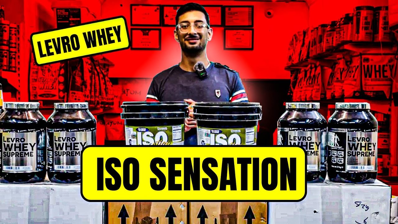 Kevin Levrone Levro Whey & Iso Sensation offer || Nutrition 108 ...
