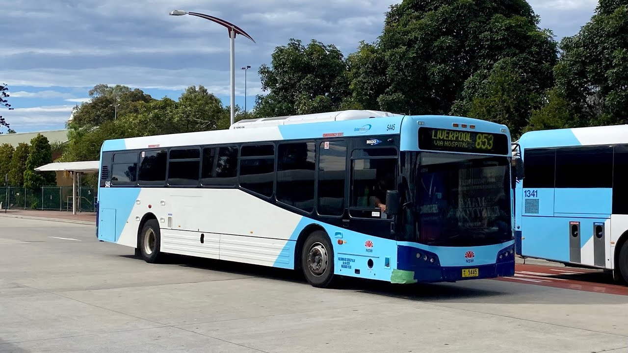 Interline Bus Services: m/o 5445 - Volvo B7RLE Bustech VST - YouTube