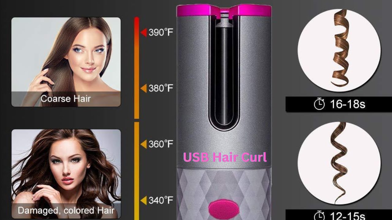 "Revolutionize Your Hair Game with the Revolutionary USB-Powered Hair ...