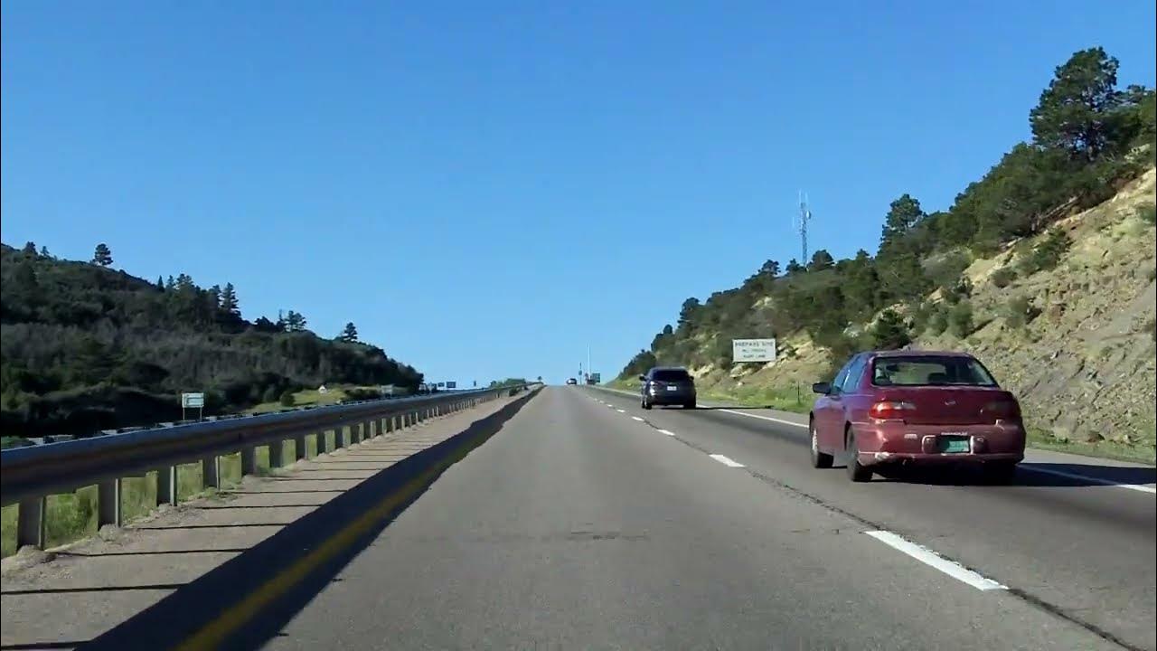 Interstate 25 - Colorado (Exits 11 to 1) southbound - YouTube