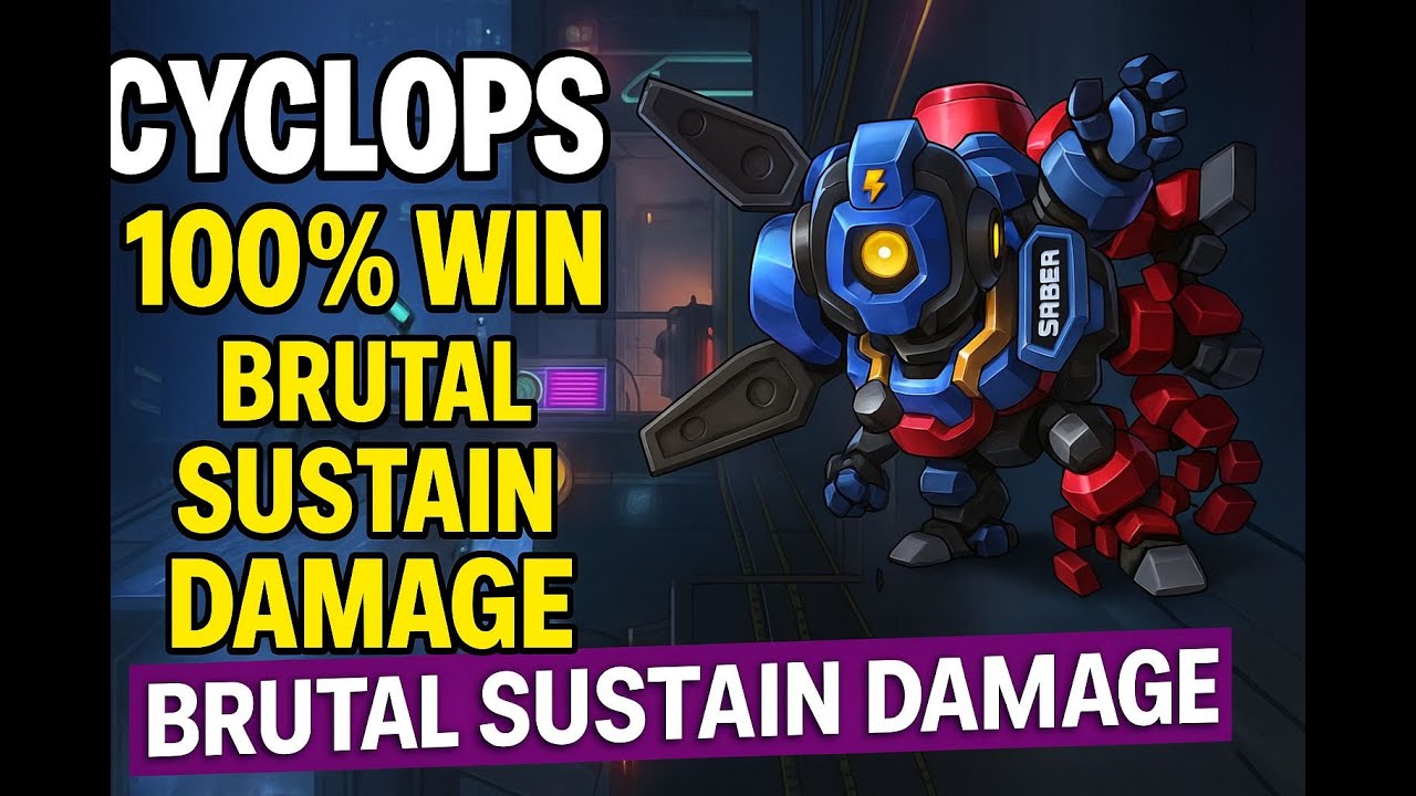 Cyclops Insane Damage!! Cyclops Best Build And Emblems 2025 | Cyclops ...