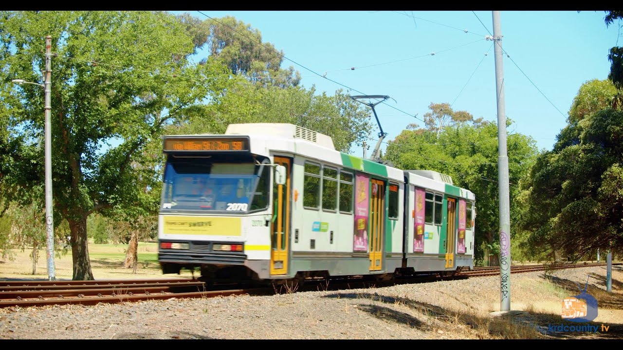 Melbourne Trams: Route 58 Royal Park - YouTube