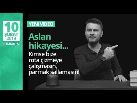 Kimse bize rota çizmeye çalışmasın, parmak sallamasın!