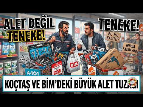 İzeltaş ve Koçtaş Reyonundaki Büyük Oyun: Çelik Diye Teneke mi Alıyoruz?