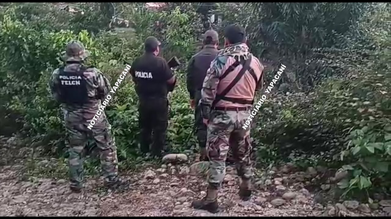 Operativos de búsqueda de una persona secuestrada en el municipio de ...