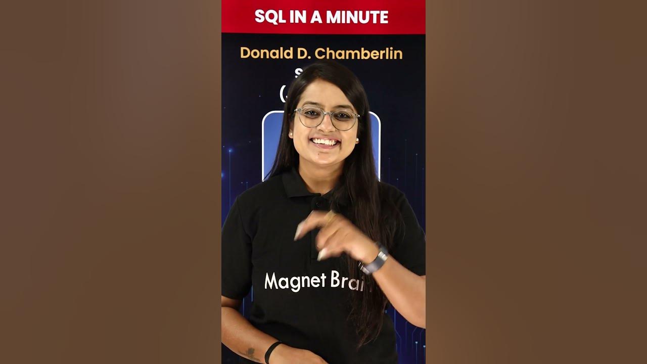 What Is Sql Who Invented It 🤔 Sql In A Minute Magnetbrains Sql Youtube
