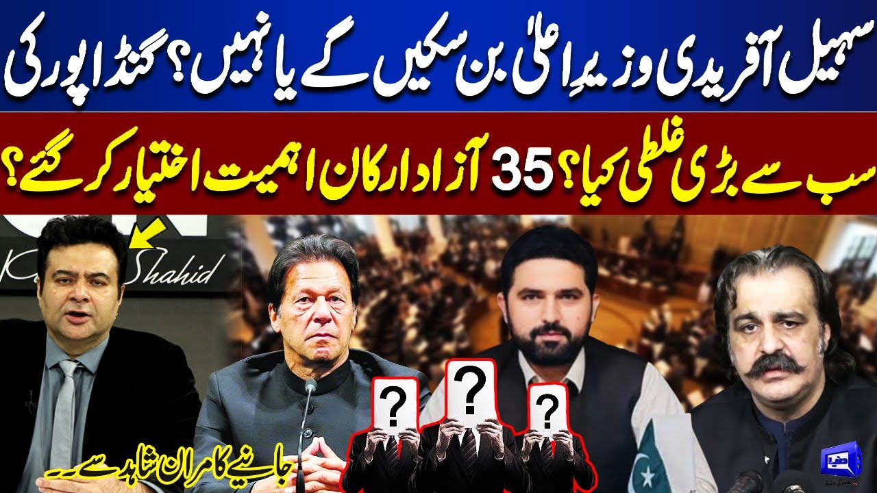 Gandapur’s Major Blunder? Sohail Afridi’s CM Chances & 35 Independents ...