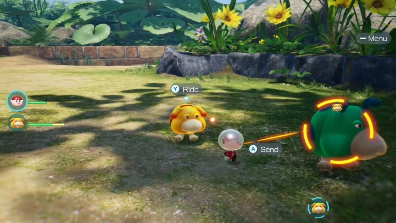 Moss cute interaction part 2 (Pikmin 4) - YouTube