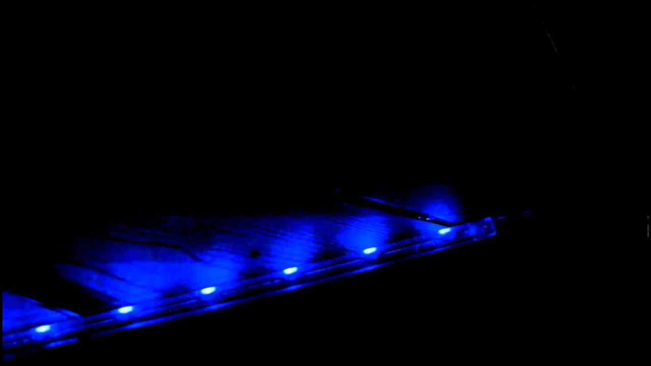 Sure electronics audio synchronized LED driver test - YouTube